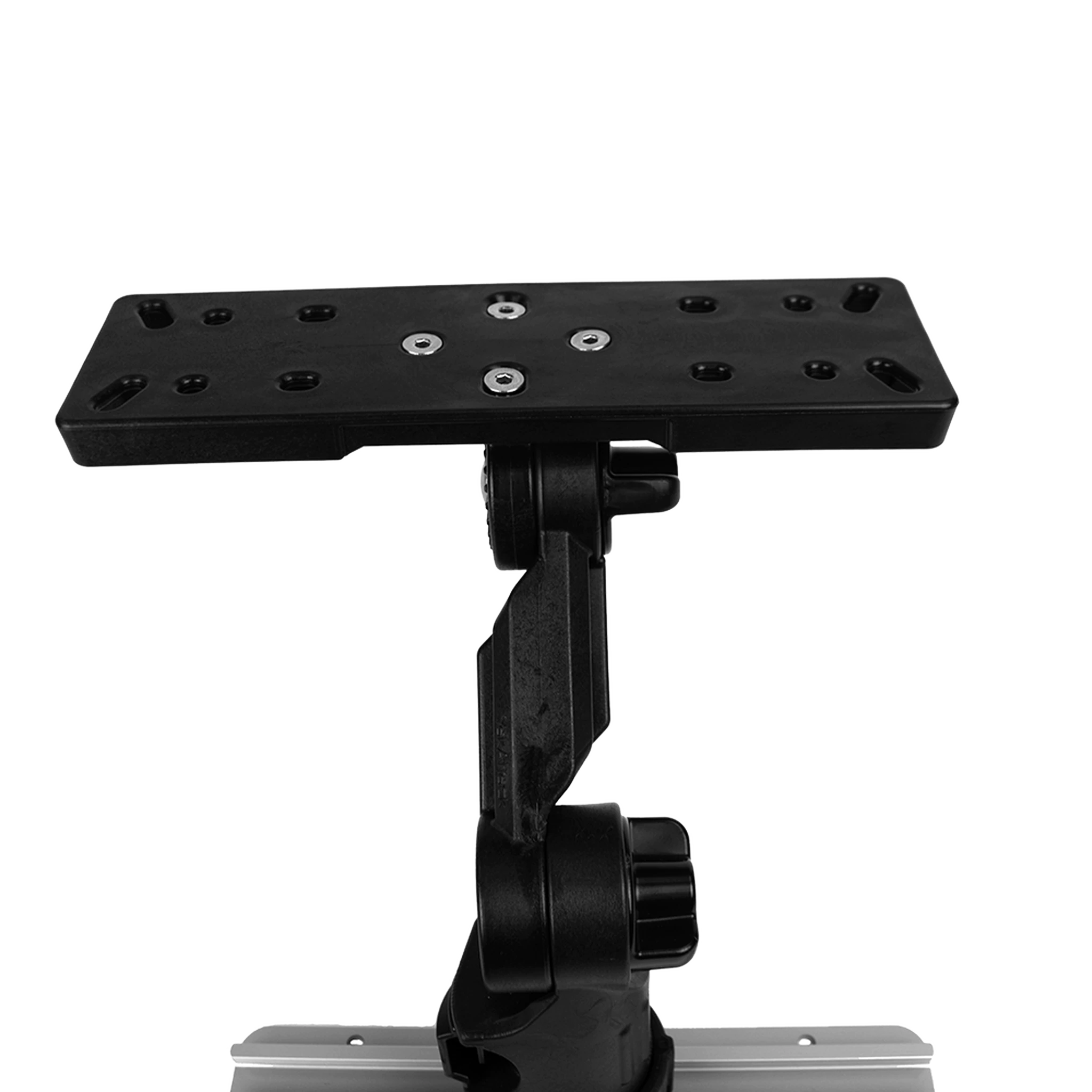 Rectangular Fish Finder Mount with Track Mounted LockNLoad™ Mounting S ...