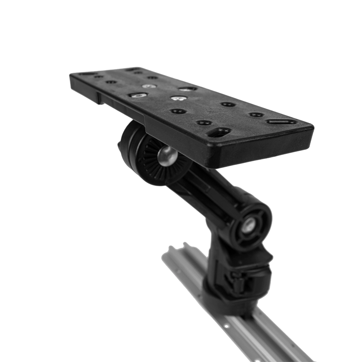 Rectangular Fish Finder Mount with Track Mounted LockNLoad™ Mounting S ...