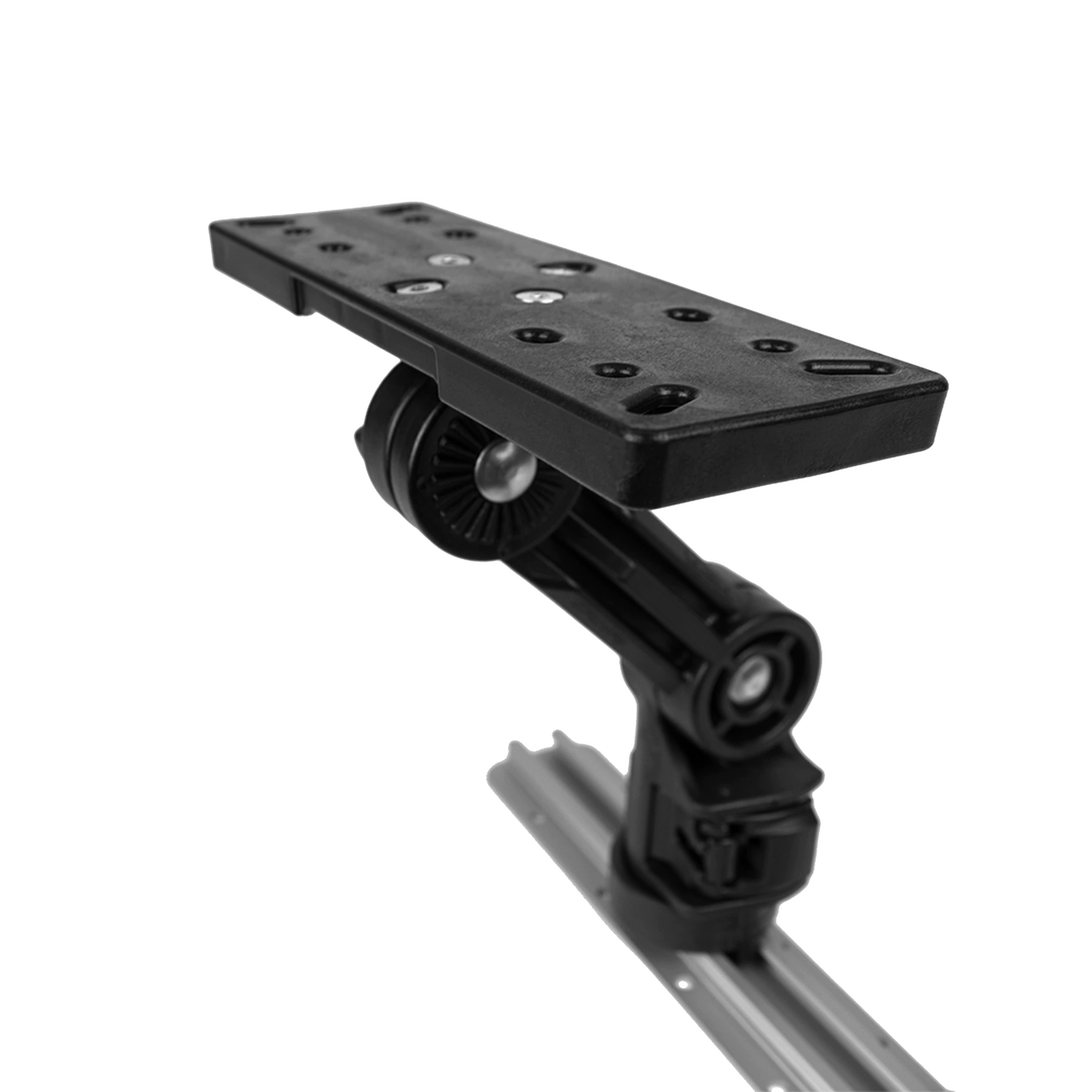Rectangular Fish Finder Mount with Track Mounted LockNLoad™ Mounting S ...